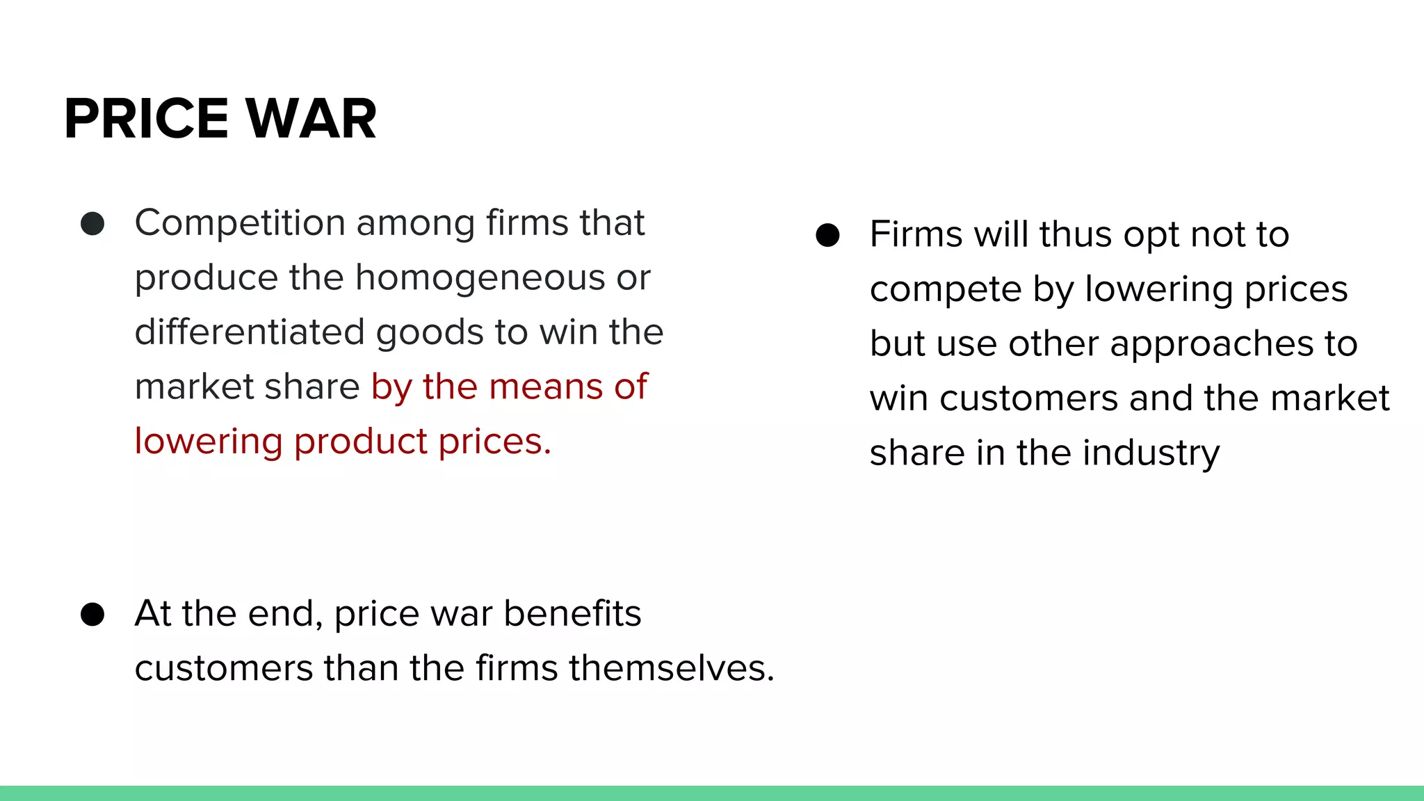 Non-price competition | PPTX
