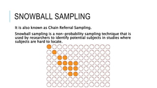 Non Probabilistic Sampling | PPT