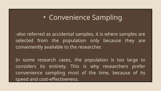 NON-PROBABILITY-SAMPLING-1.pptx STATISTICS | PPTX
