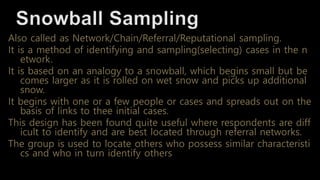 Non-Probability Sampling Method | PDF