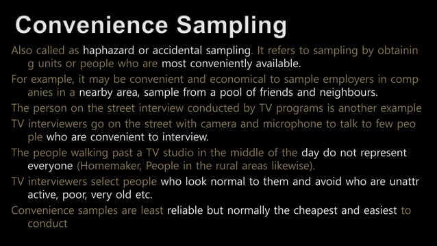 Non-Probability Sampling Method | PDF | Science