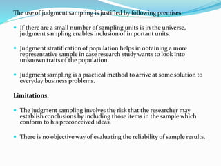 Non probability sampling | PPTX