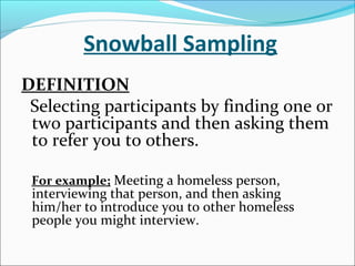 Non Probability Sampling | PPT