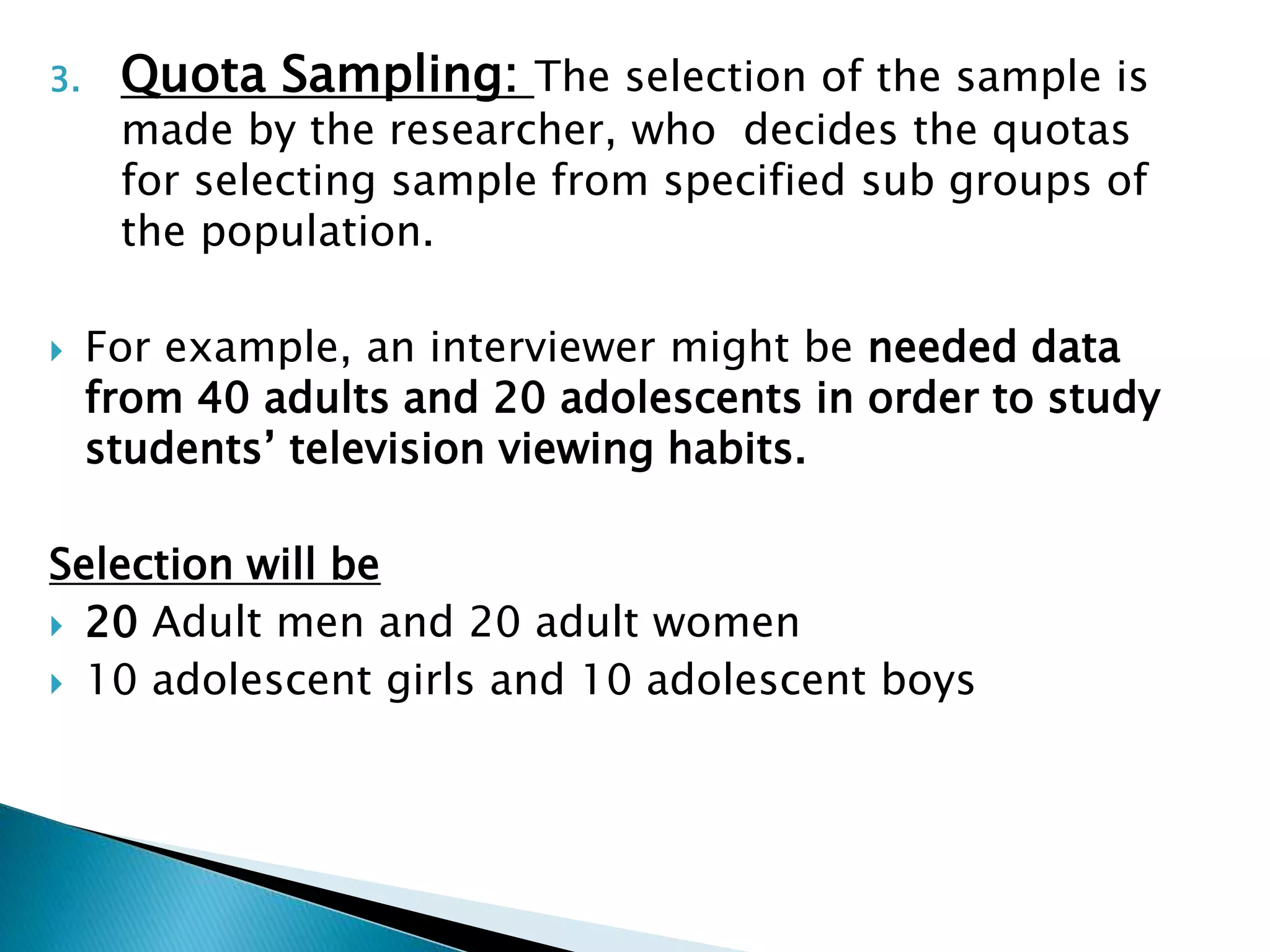Non-Probability sampling | PPTX