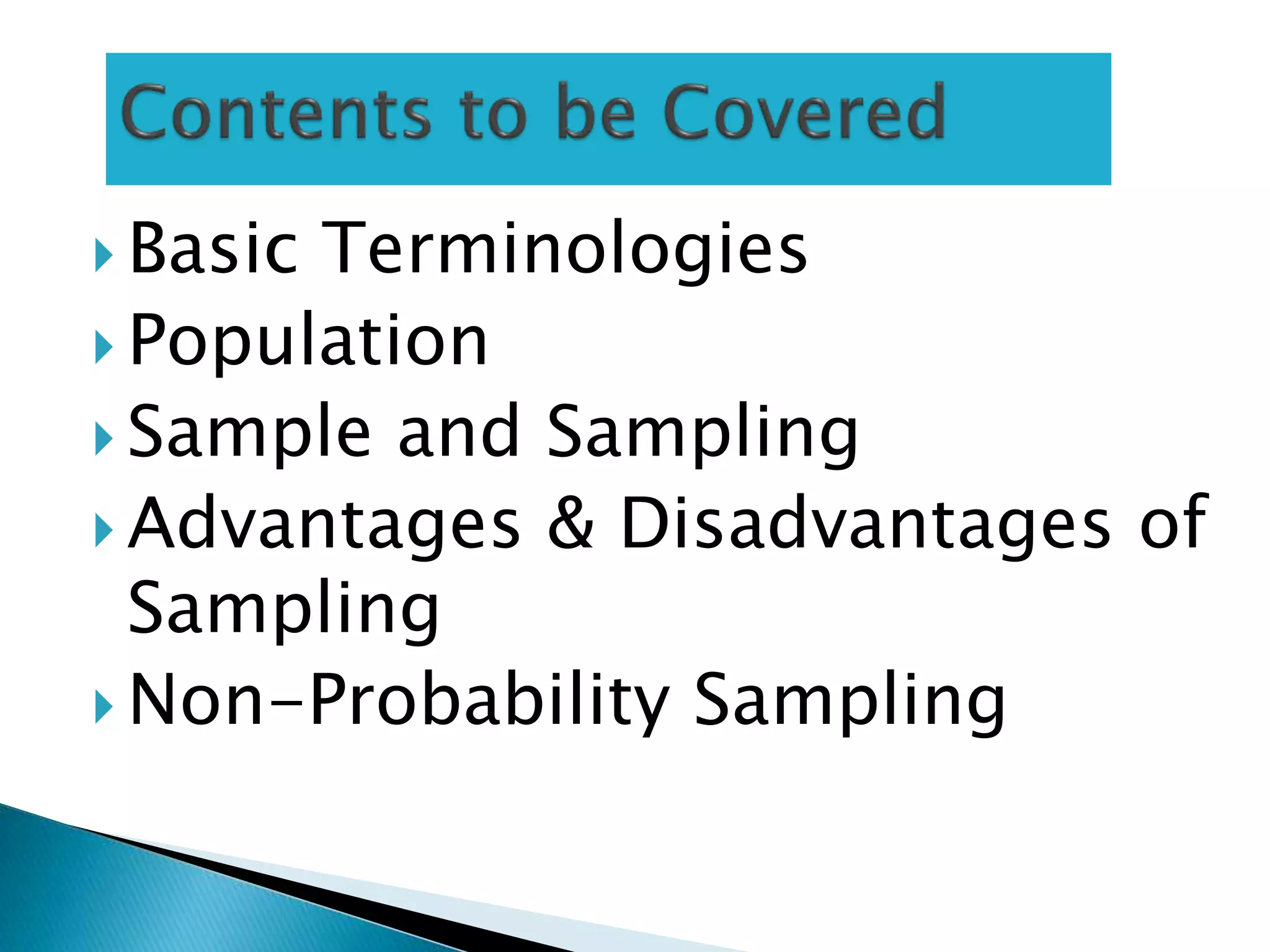 Non-Probability sampling | PPTX