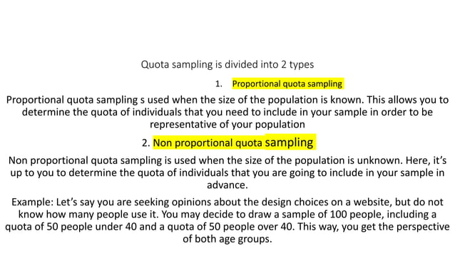 probability and Non-probability sampling | PPTX