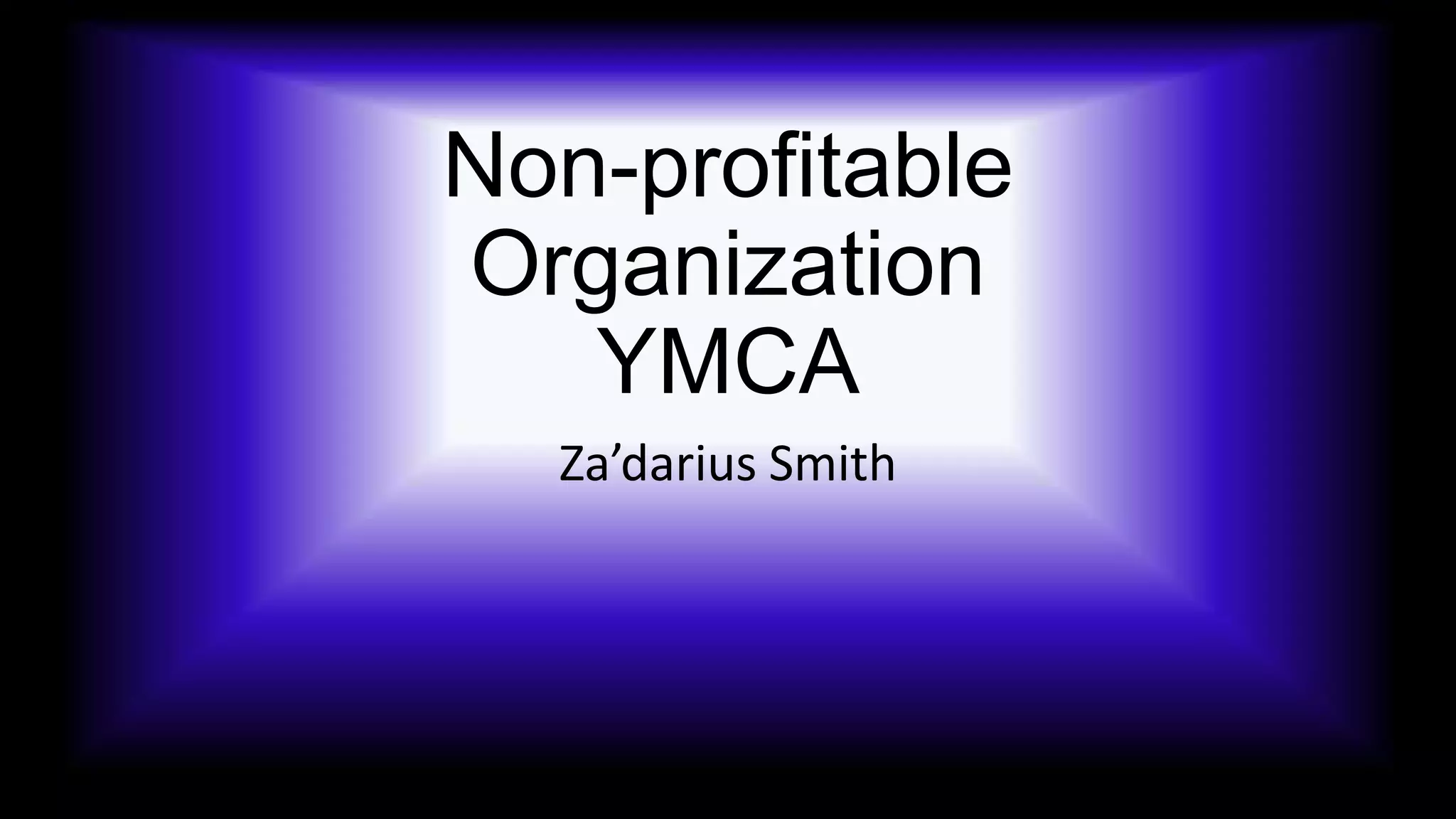 Non profitable organization | PPTX