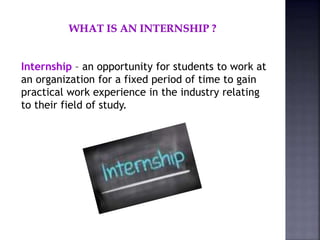 Non profit internship workshop | PPSX