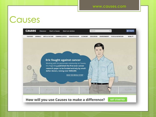 Promote your Cause on these websites! | PPT