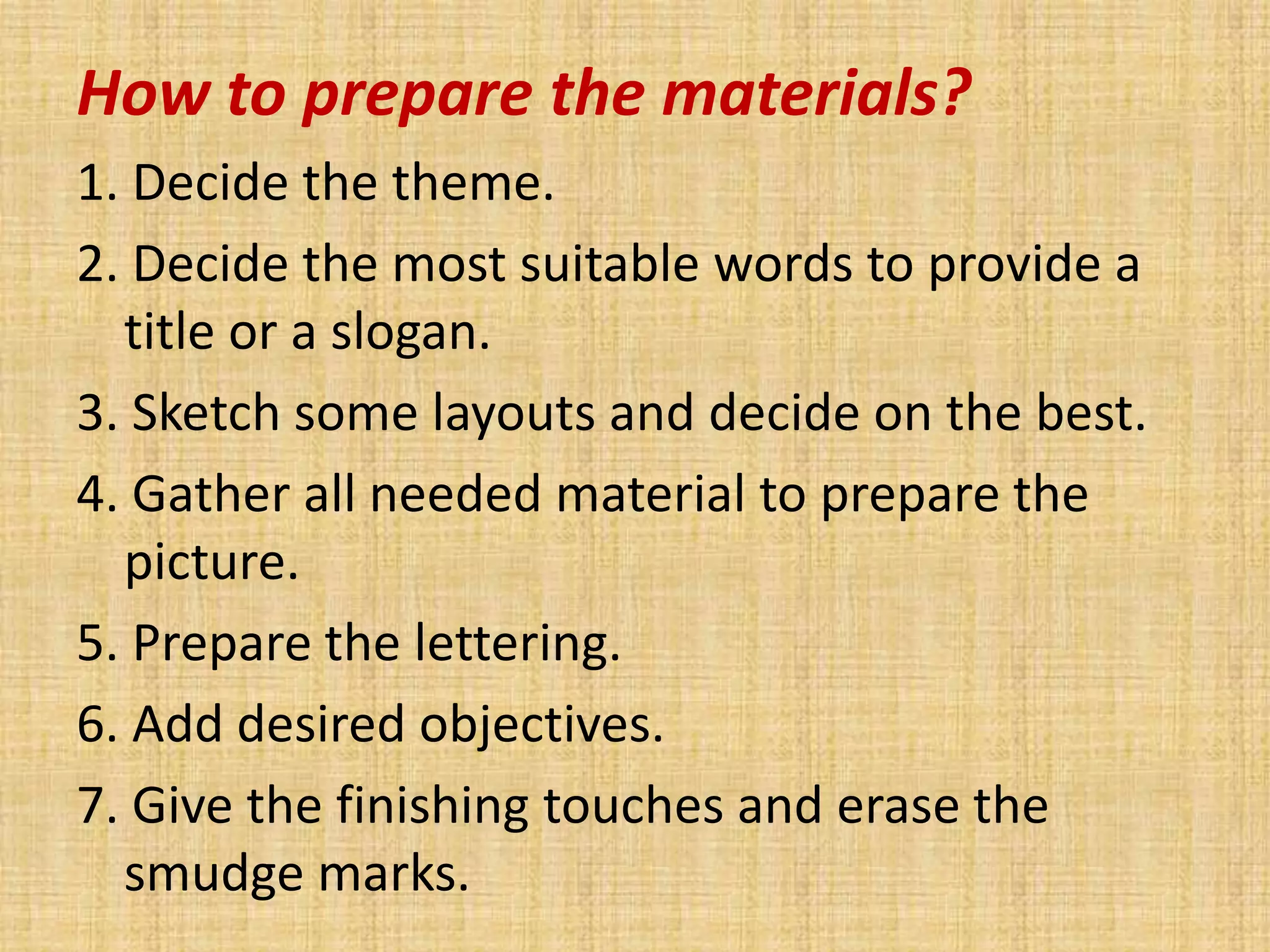 Non projected pictures | PPTX