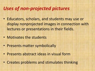 Non projected pictures | PPTX