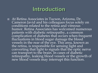 Non-Proliferative vs. Proliferative Diabetic Retinopathy | PPTX