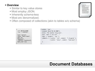 Non Relational Databases | PDF