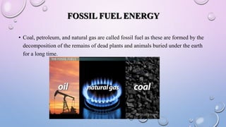 Non renewable-energy | PPTX