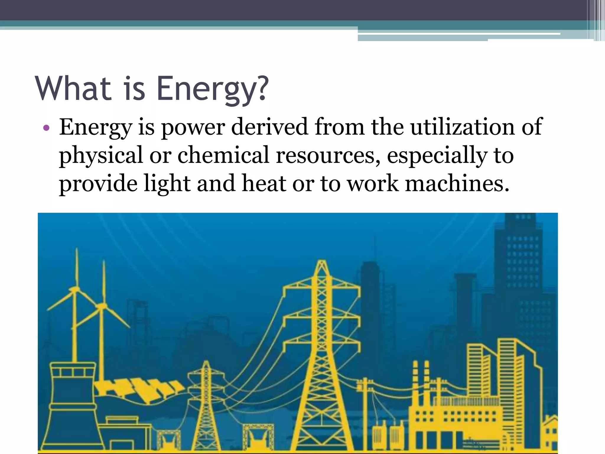 Non renewable sources of energy | PPTX | Environment | Science