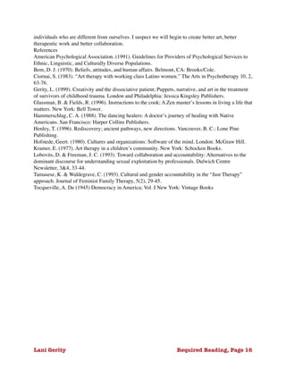 Two art therapy articles | PDF
