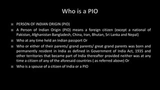 Non Resident Accounts | PPTX