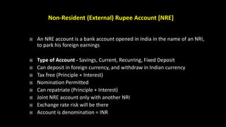 Non Resident Accounts | PPTX