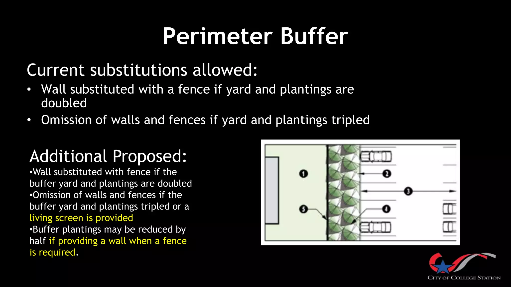 Non-Residential Landscaping & Buffer Standards | PPTX