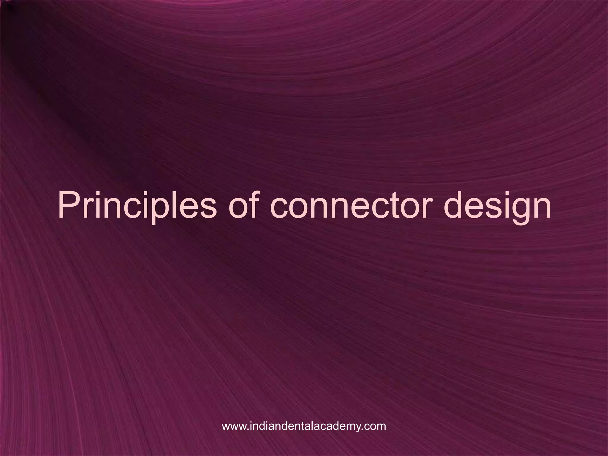 Non rigid connectors in fixed prosthesis / cosmetic dentistry training ...