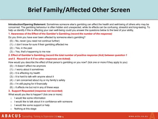 Non-specialist Gambling Harm Minimisation Services Training | PPT