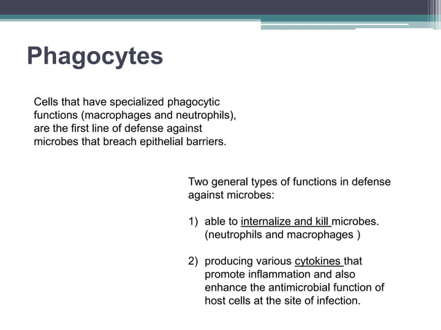 Non-Specific Defense (Innate Immunre response) | PPT