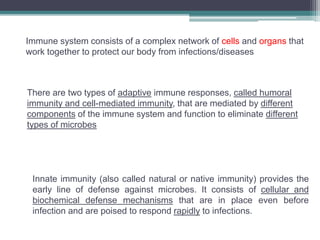 Non-Specific Defense (Innate Immunre response) | PPTX