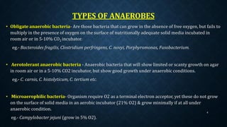 Non sporing anaerobes by rk taram | PPT