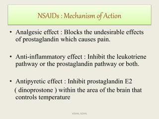 NSAIDs IN DENTISTRY | PPTX