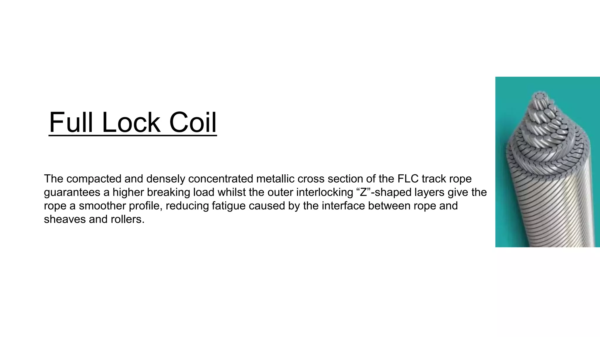 Non stranded ropes | PPTX