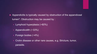 Non surgical mimics of appendicitis on imaging | PPTX