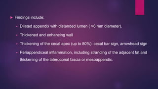 Non surgical mimics of appendicitis on imaging | PPTX