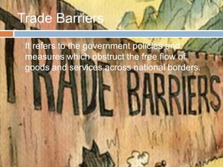 Non - tariff barriers | PPTX