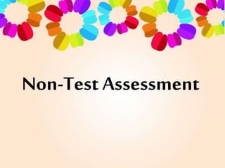 Non test assessment | PPSX