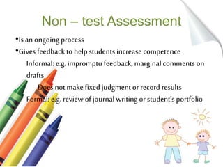 Non test assessment | PPSX