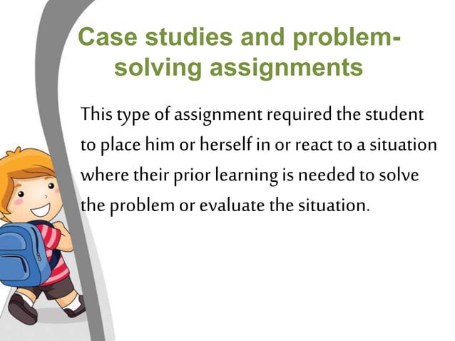 Non test assessment | PPSX | Educational Assessment | Education
