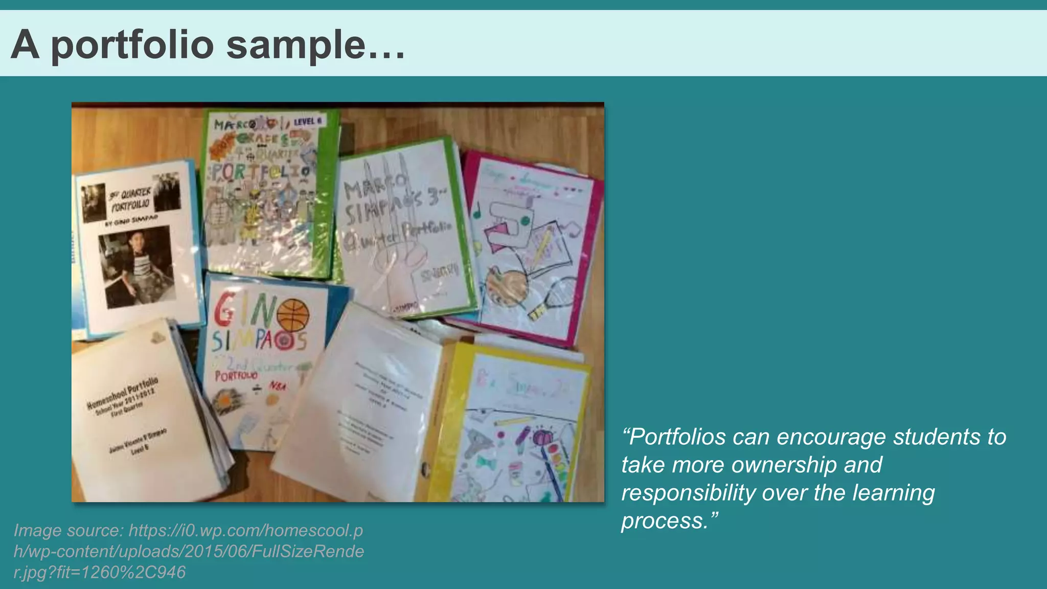 Non-Test Assessments | PPTX