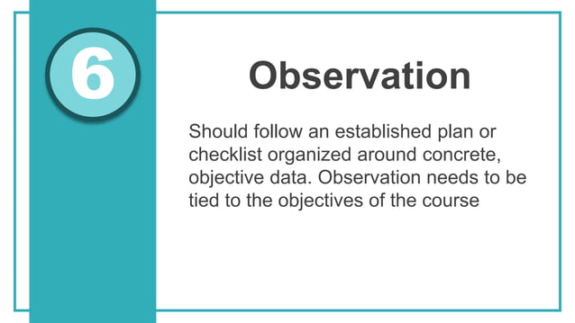 Non-Test Assessments | PPTX