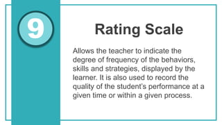 Non-Test Assessments | PPTX