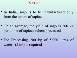 Ultrasound and Ozone processing techniques in cassava starch and Sago ...