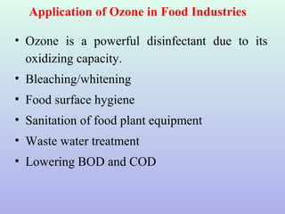 Ultrasound and Ozone processing techniques in cassava starch and Sago ...