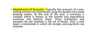 Non-Trading Organisation or NPO | PPTX