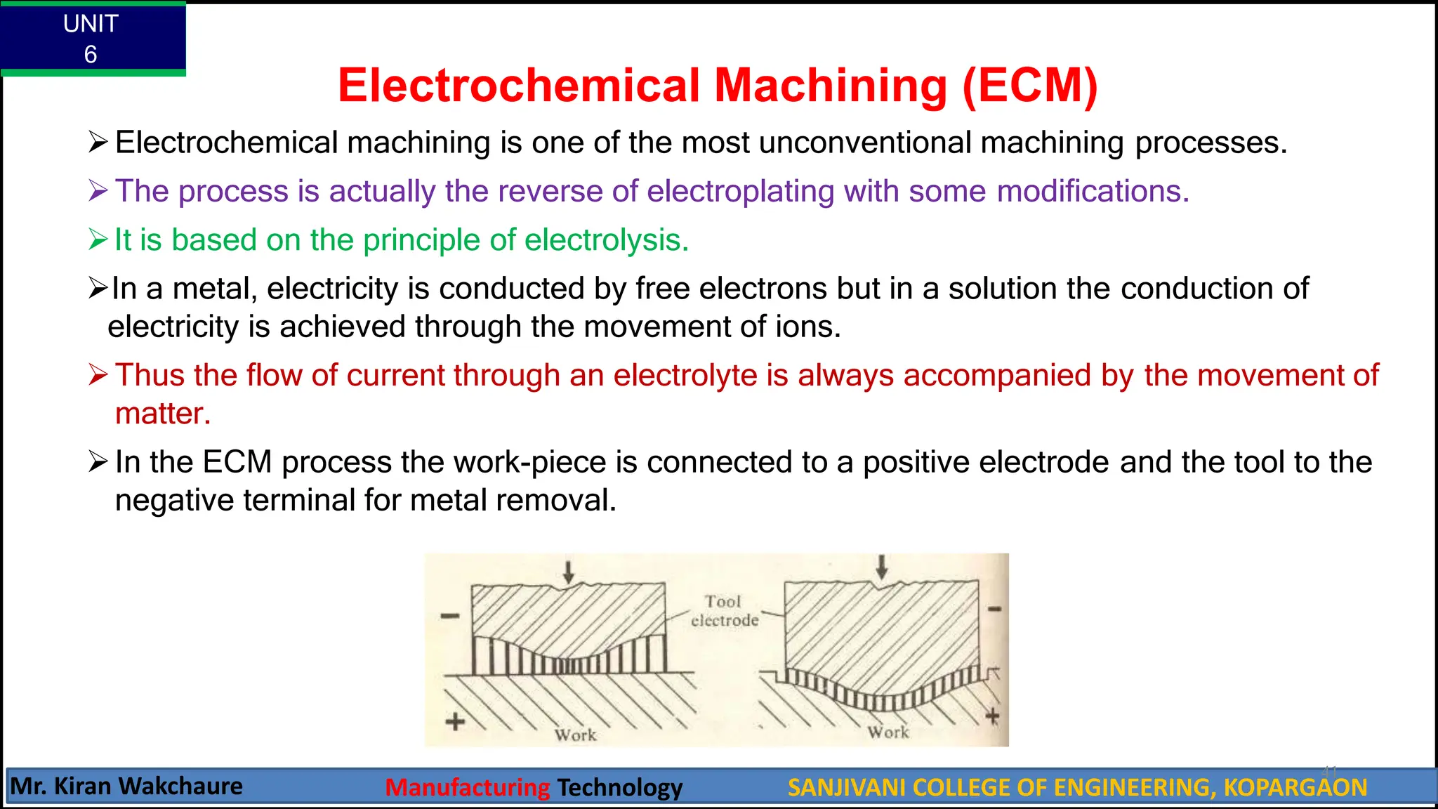 Advanced Manufacturing Processes UG Program | PPTX