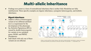 Genetics: Non-traditional Inheritance | PPTX