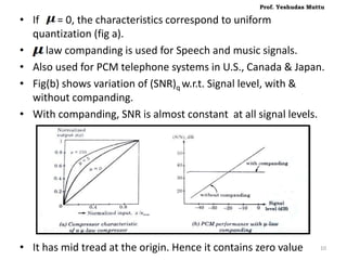 Companding & Pulse Code Modulation | PDF