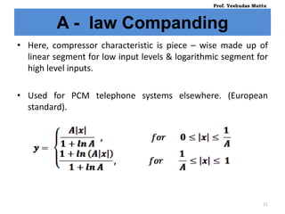 Companding & Pulse Code Modulation | PDF