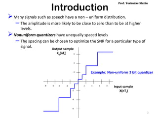 Companding & Pulse Code Modulation | PDF