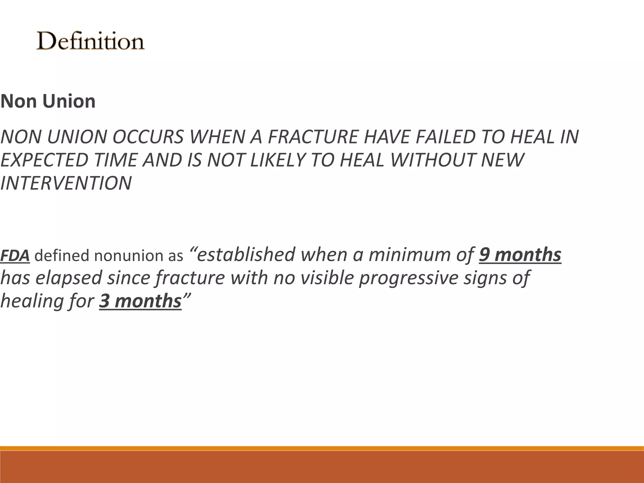 Non union | PPT