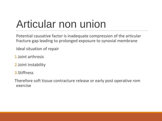 Non union | PPT