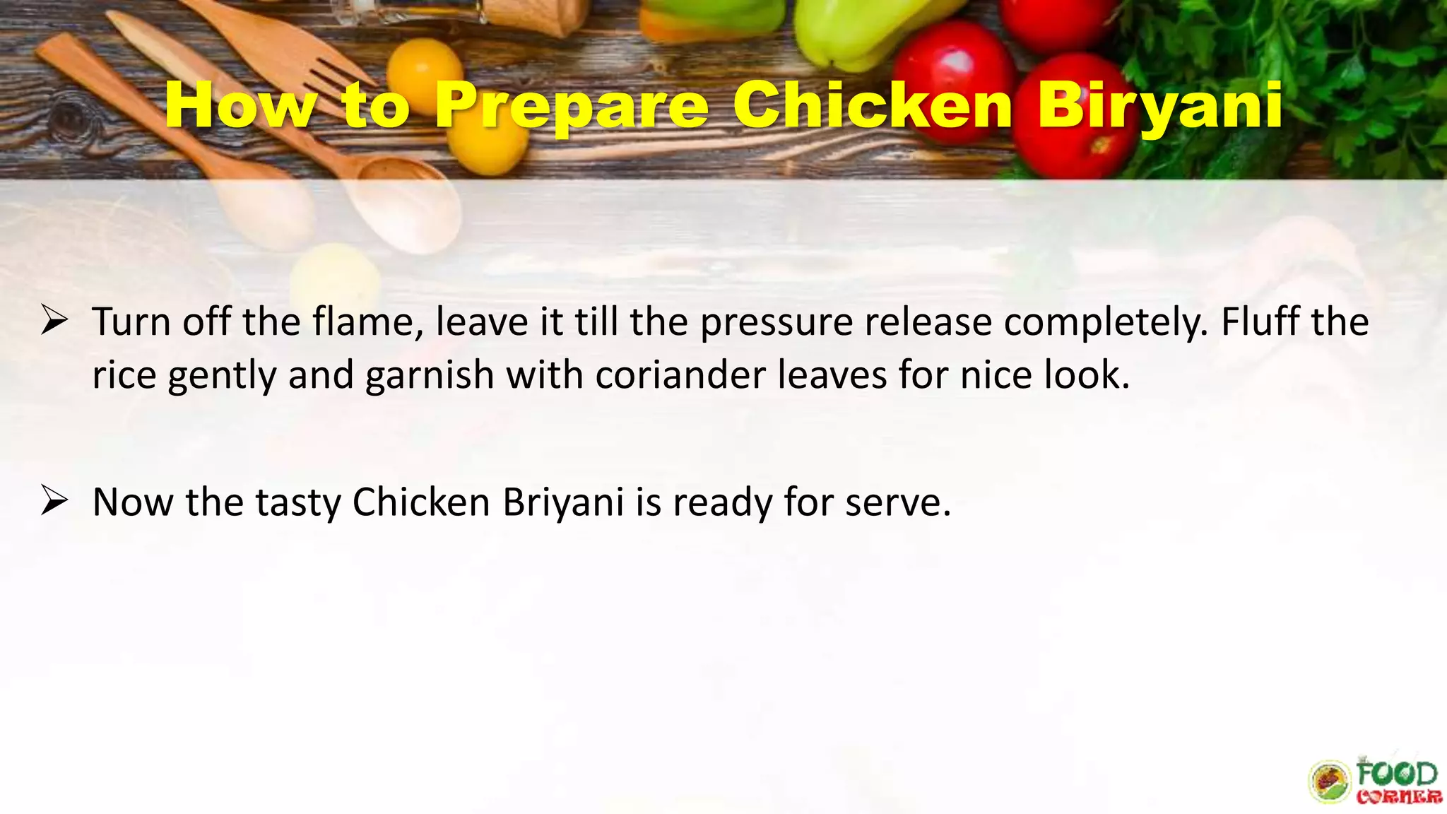 Chicken Biryani | How to prepare Chicken Biryani | Non veg recipes ...